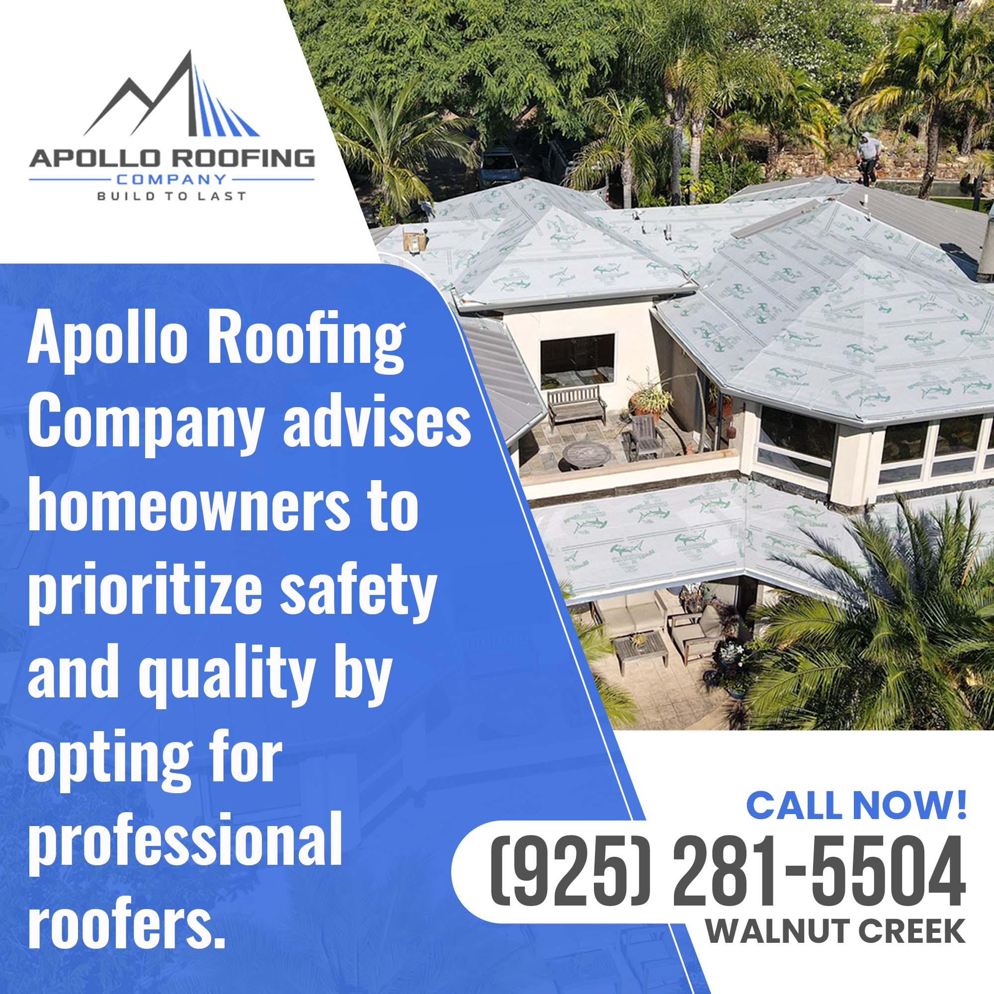 Long-Lasting Roofs From Apollo Roofing Company - Apollo Roofing Company